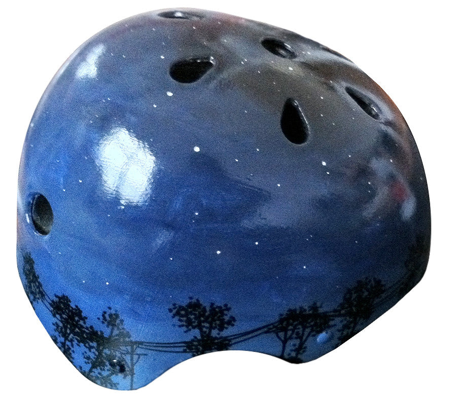 Night Sky Bike Helmet | Inkwell Helmets