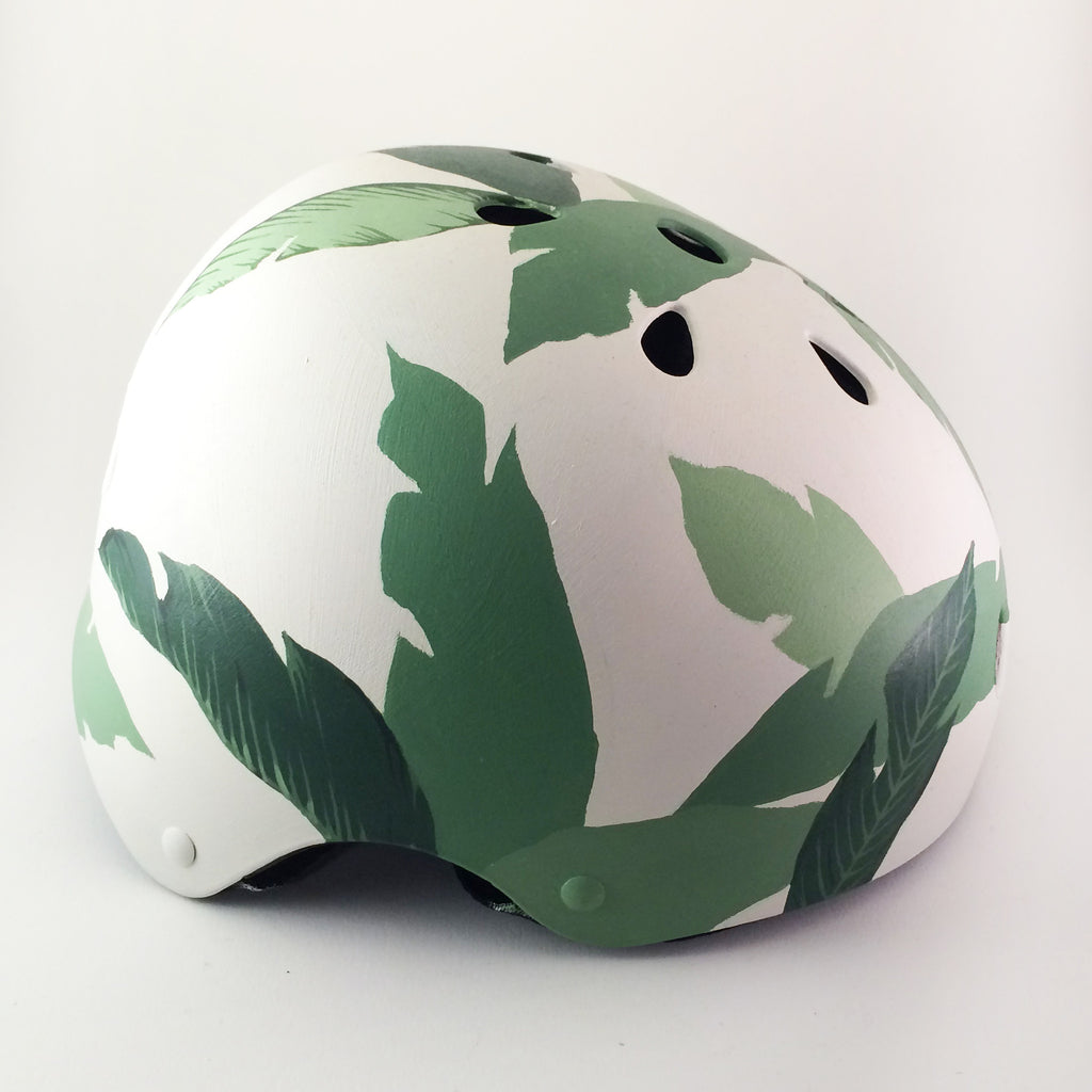 Palm Leaves Helmet | Inkwell Helmets