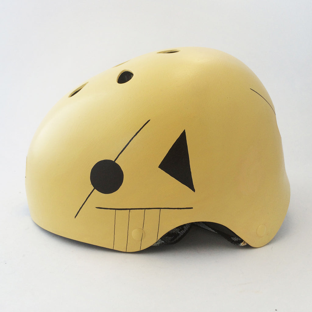 Triangles, Circles, and Lines Bike Helmet | Inkwell Helmets